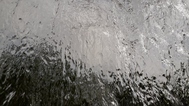 Wide Stream of Water Falling in a Semi-translucent Park Stock Image ...