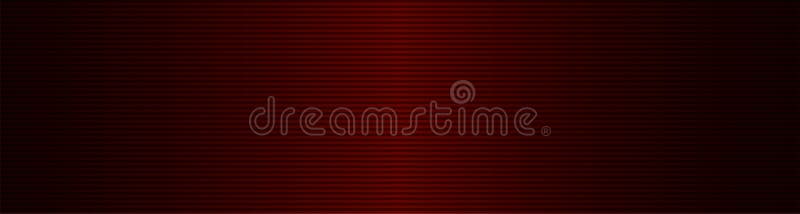 Wide Striped Lined Horizontal Glowing Background. Scan Dark Red Screen ...