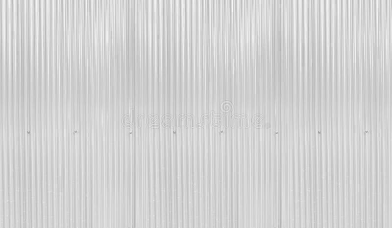 Wide Surface of White Zinc Wall Background Stock Photo - Image of fence ...