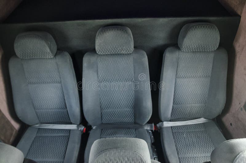 Interiors from the Back of the Car Stock Image - Image of back, inside ...