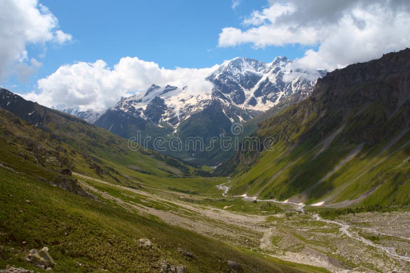 Wide valley stock image. Image of russia, color, stream - 10407145
