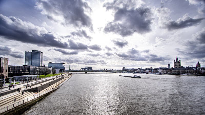 Wide view on the stock image. Image of cold, germany - 174435861