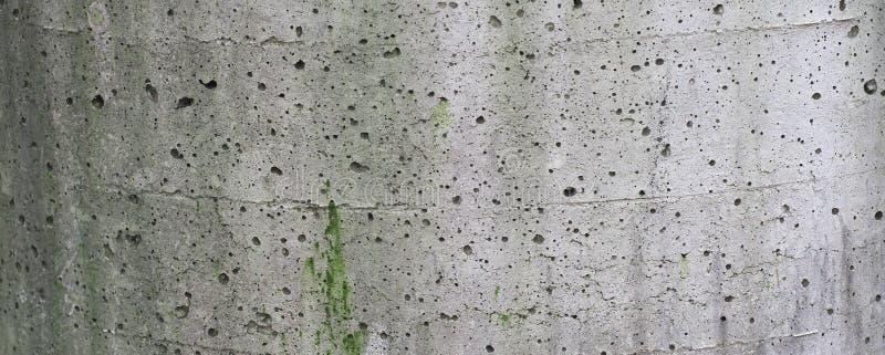 Wide Weathered Grey Concrete with Moss Texture Background Stock Photo ...