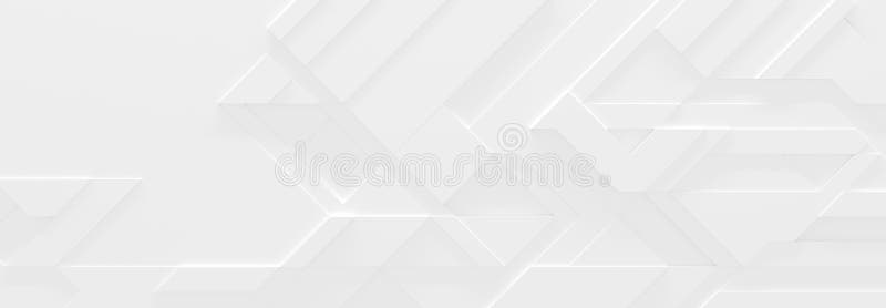 Wide White Business Style Background with Copy Space (Website Header ...