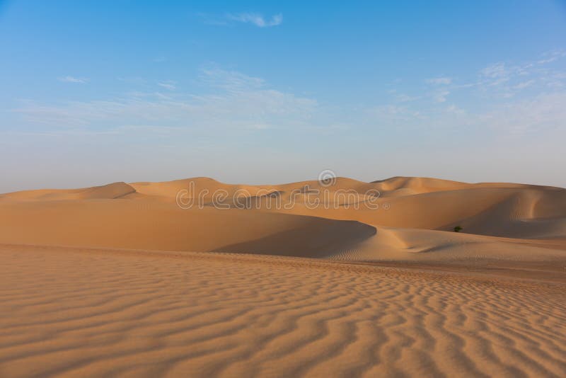 Arabic sand desert stock image. Image of moreeb, dubai - 158471671