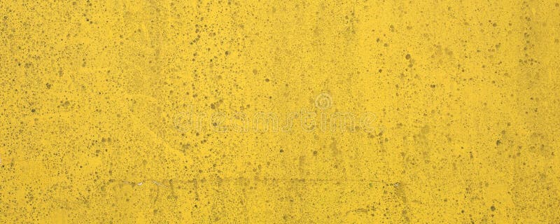 Wide Yellow Concrete Texture Background Stock Photo - Image of textured ...