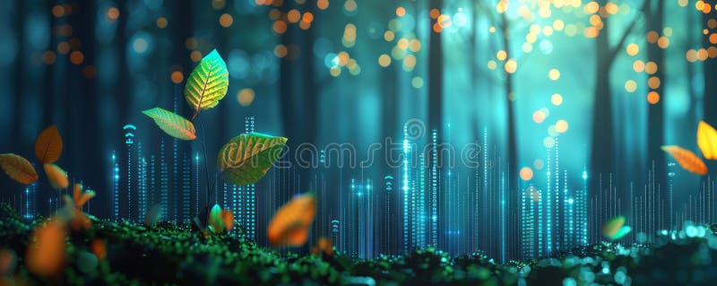 Wideangle on Digital Finance Forest Bar Graph Trees with Dividend ...