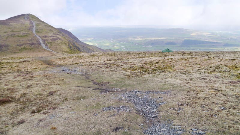 Long Side Summit, Lake District Stock Image - Image of countryside ...