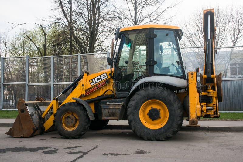 Backhoe Loader from Mahindra Construction Equipments Editorial Photo ...