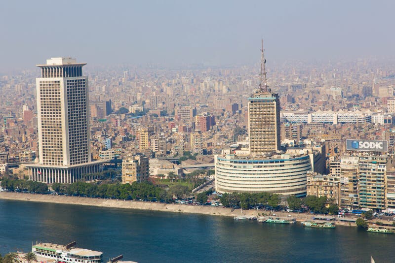 Widok Od Kair Wierza - Egipt Zdjęcie Stock Editorial - Obraz złożonej z ...