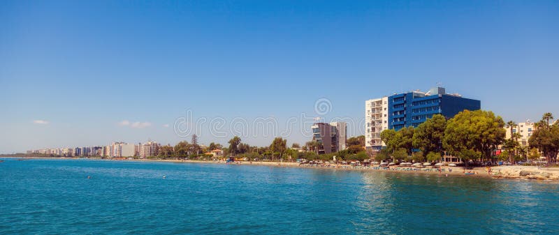 Widok Ulica, Limassol, Cypr Obraz Stock - Obraz złożonej z outdoors ...