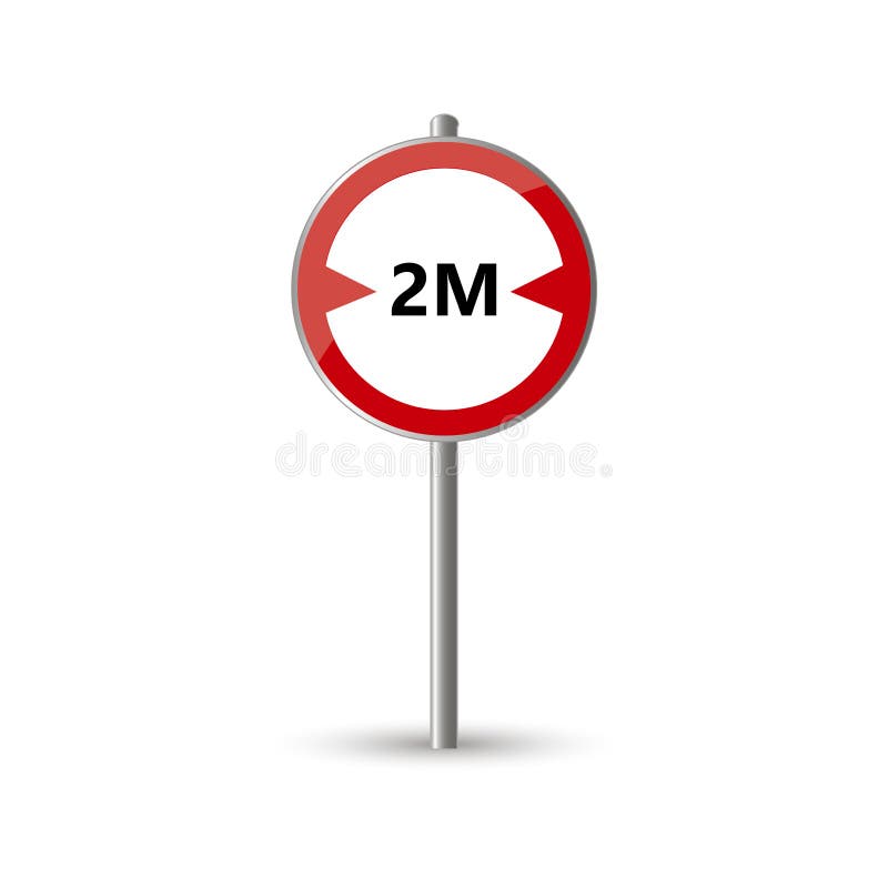 Prohibition Road Sign with Shadow. Limit, Restriction Vector Sign Stock ...