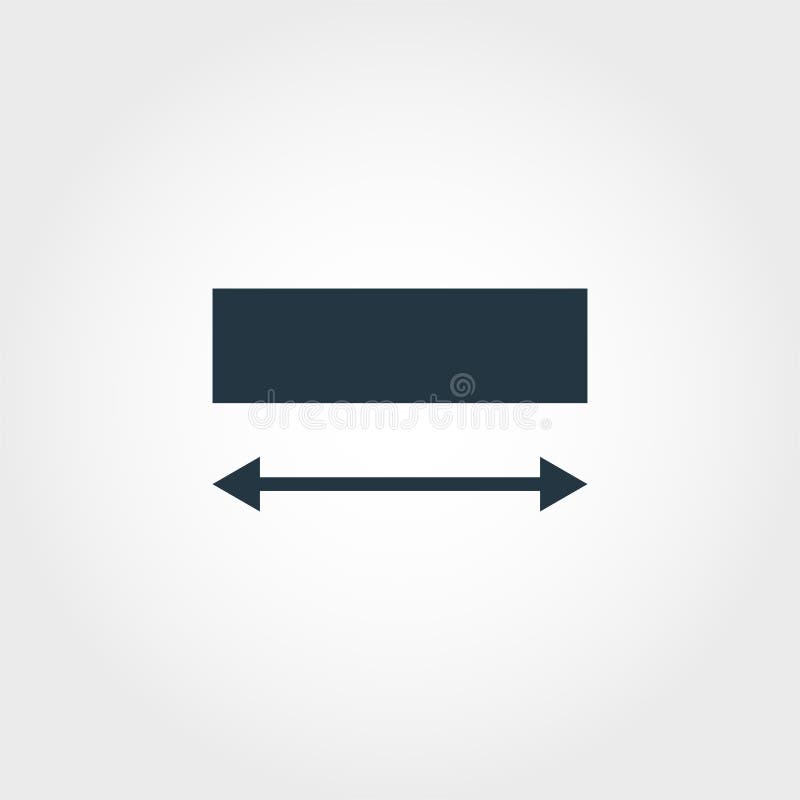 Width Measurement Icon from Measurement Icons Collection. Creative ...