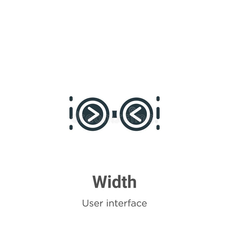 Symbol Width Limit 2 M. Sign on Transparent Background Stock Vector ...