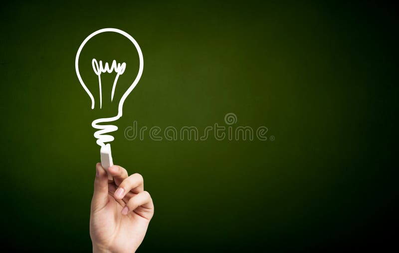 Wie man gute Idee findet stockfoto. Bild von zeichnen - 61463866