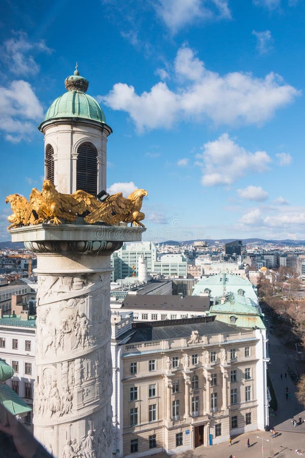 View over Vienna stock image. Image of view, austria - 183164717