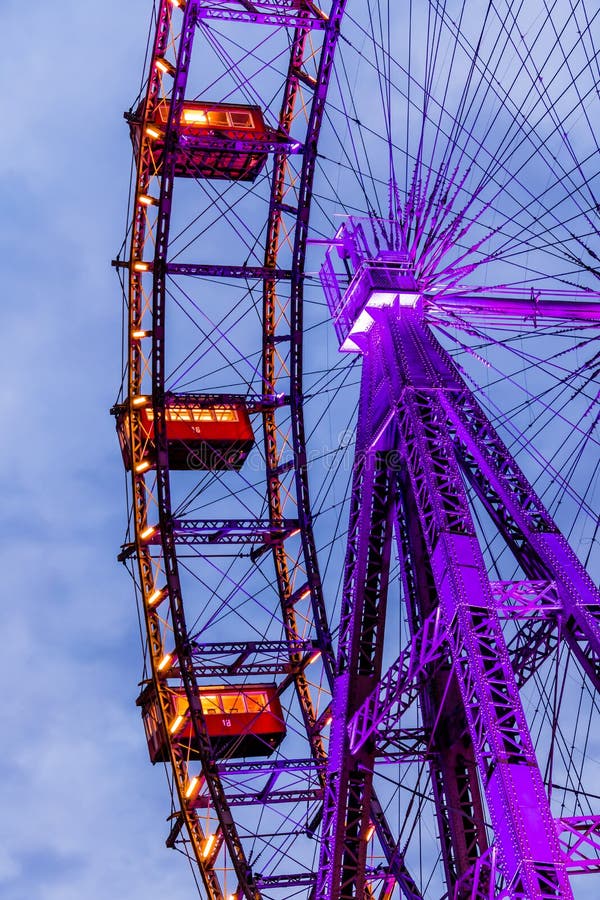 Wien-Riesenrad stockfoto. Bild von anblick, einstellen - 21599174