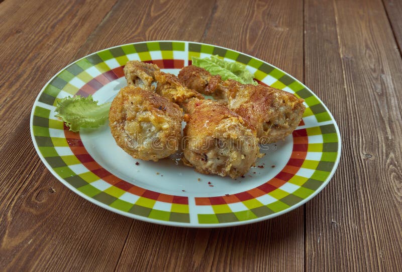 Wiener Backhendl stock photo. Image of meal, dinner, chicken - 91588936