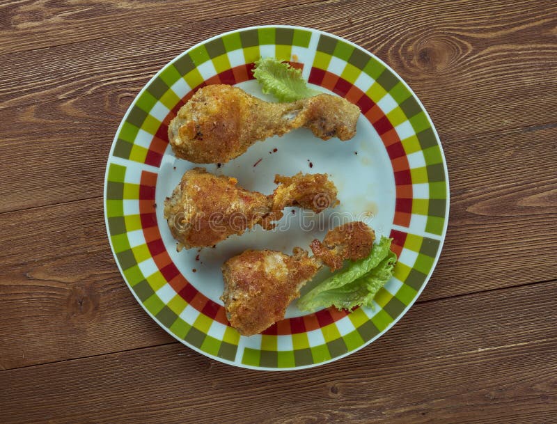 Backhendl - 2 Chicken Knuckles Isolated On White Background Stock Image ...