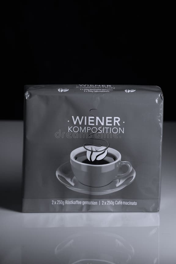 Wiener coffee pack editorial stock image. Image of wiener - 119353829