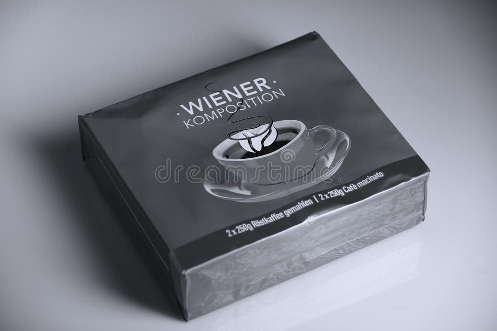 Wiener coffee pack editorial stock photo. Image of nescafe - 119354653