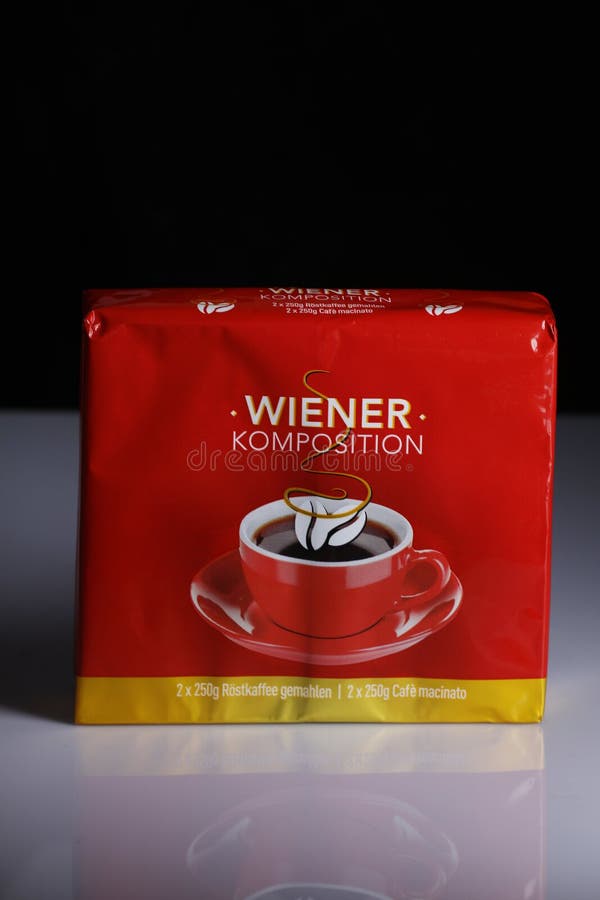 Wiener coffee pack editorial photo. Image of copy, jacobs - 119351381
