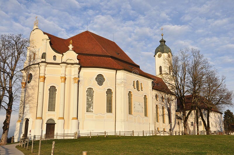 Wies Church,Bavaria stock photo. Image of germany, steingaden - 22365562