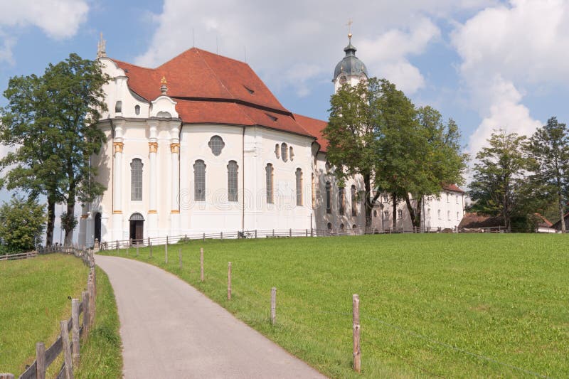 Wallfahrtskirche Wallkirche Heiligenstatt In Tussling, Deutschland ...