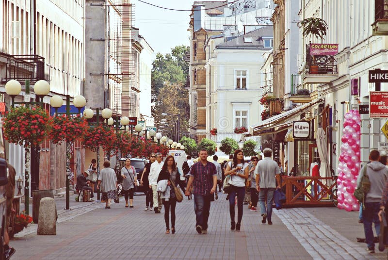 Wiew of Warsaw. editorial photo. Image of europe, downtown - 81888331