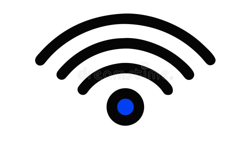 Wifi Active Wireless Connection Symbol, Vector Design Generative AI ...