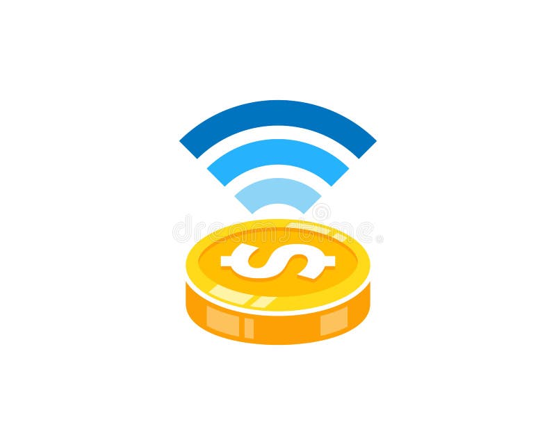 Wifi Money Logo Icon Design Stock Vector - Illustration of graphic ...