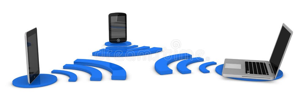 Wifi connection stock illustration. Illustration of connect - 20512603