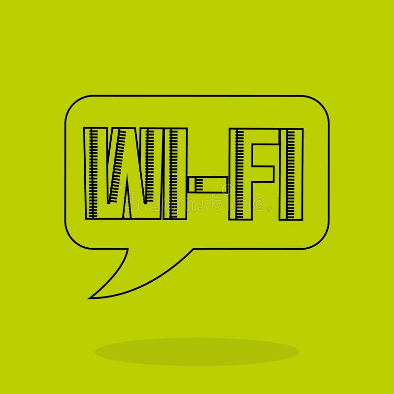 Wifi connection design stock illustration. Illustration of sign - 68540728