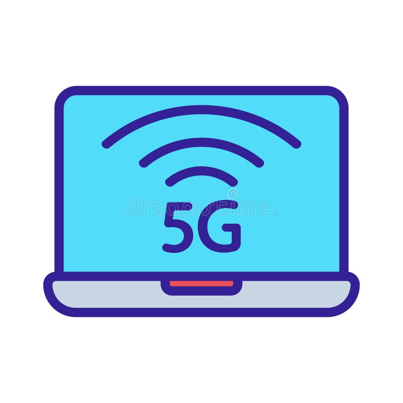 Wifi Connection Icon Vector. Isolated Contour Symbol Illustration Stock ...