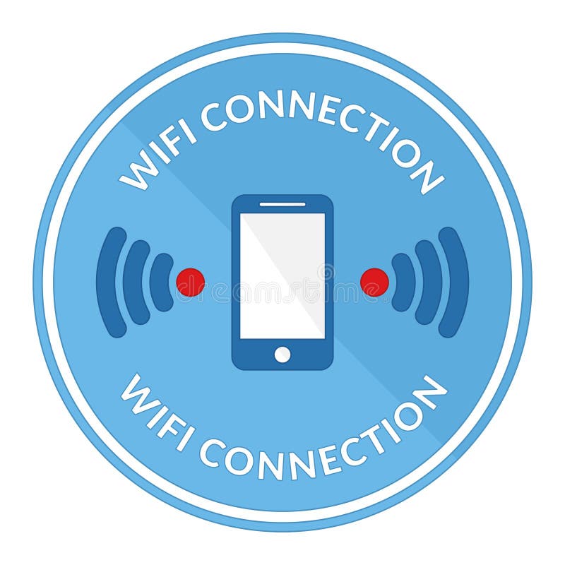 Wifi zone label Vector stock vector. Illustration of hotspot - 318280051