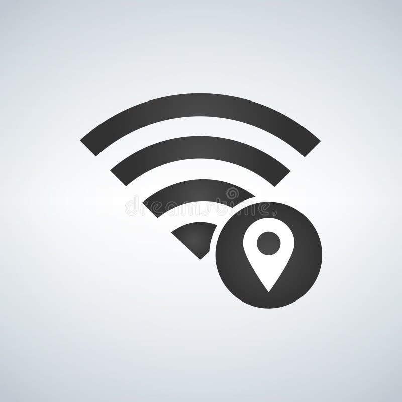 Wifi Connection Signal Icon with Cross or Delete Mark in the Circle ...