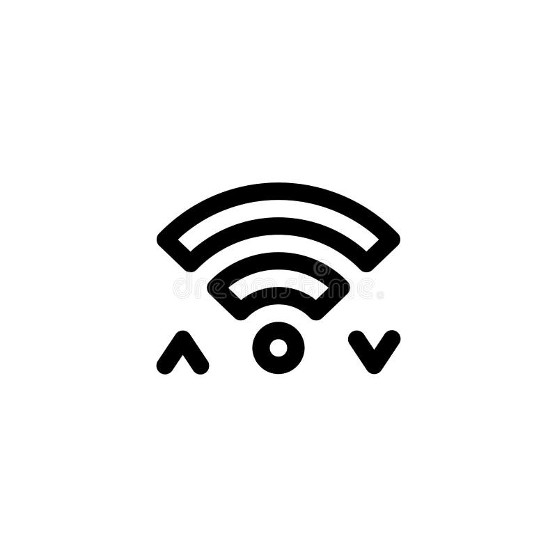 Wifi Data Icon stock vector. Illustration of isolated - 181574313