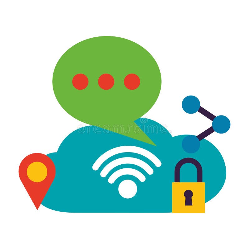 Wifi free connection stock illustration. Illustration of global - 151727990