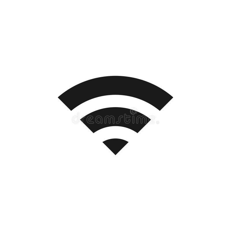 Wireless Fidelity Wifi Logo Design Template Stock Vector - Illustration ...