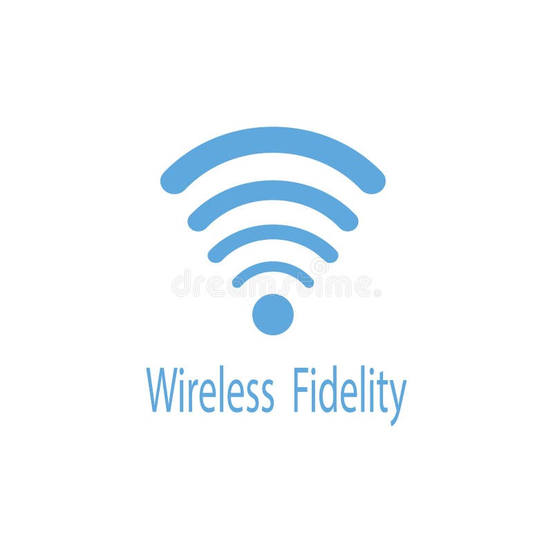 Wifi Icon Logo Vector Design Stock Vector - Illustration of wireless ...