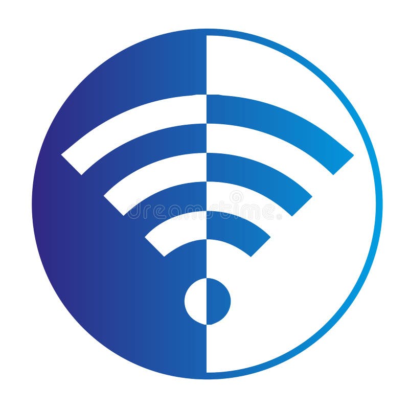 Wifi logo stock vector. Illustration of website, signal - 86091111