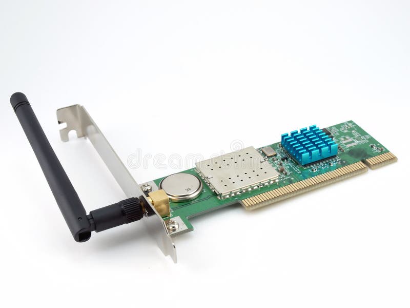 Wi-fi network card stock photo. Image of equipment, high - 3972900