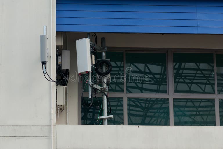 Wifi outdoor antena stock photo. Image of realistic, equipment - 58502014