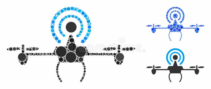 WiFi Repeater Drone Mosaic Icon of Spheric Items Stock Vector ... WiFi Repeater Drone Mosaic Icon of Spheric Items Stock Vector ...