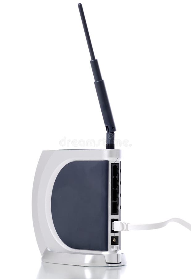 Lan router, isolated stock image. Image of communication - 456609
