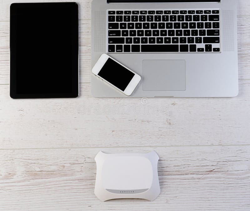 Wifi router connection stock photo. Image of access, laptop - 65093728