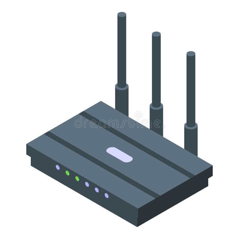 Wifi Hub Isometric Stock Illustrations – 431 Wifi Hub Isometric Stock ...