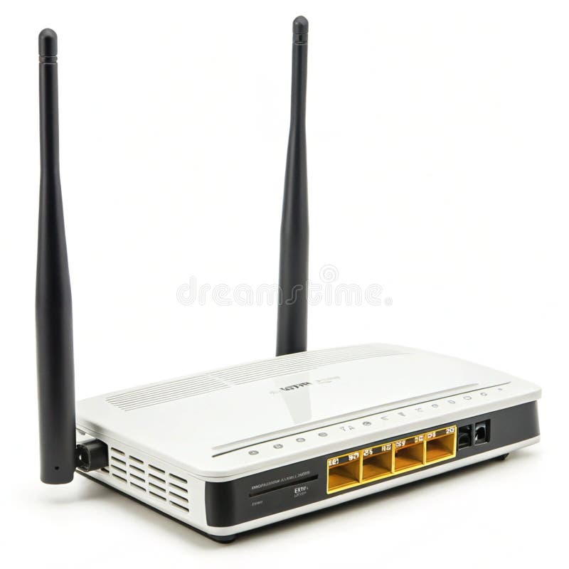 WiFi router illustration stock illustration. Illustration of ...