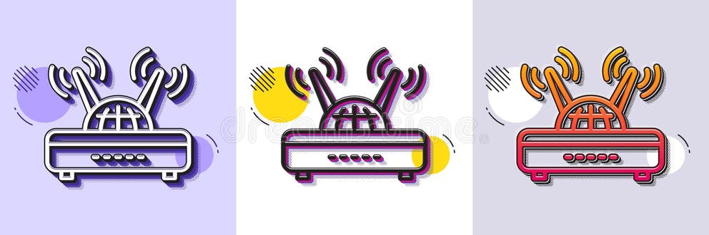 Router Internet Symbol Stock Illustrations – 31,702 Router Internet ...