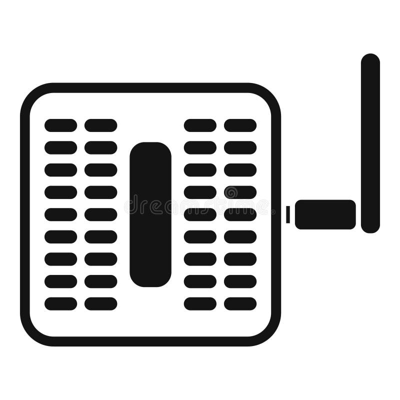 Wifi Router Providing Stable Wireless Signal for Remote Work Stock ...